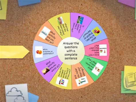 Comparatives And Superlatives Speaking Spin The Wheel