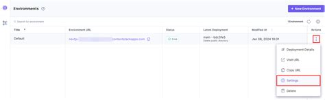 Deploy Hooks Contentstack