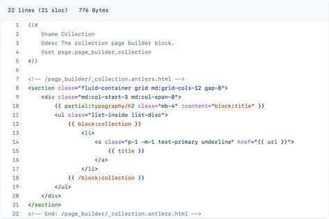 Antlers Now Supported By Github The Statamic Blog