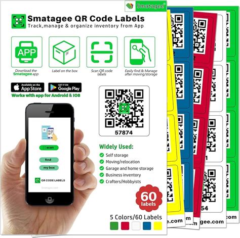 QR Smart Labels Scannable Labels For Storage And 40 OFF