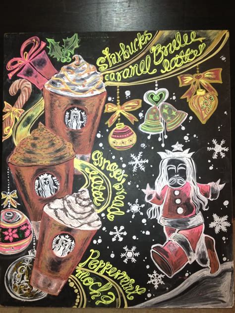 96 Best Images About Starbucks Chalk Board Art On Pinterest Signs