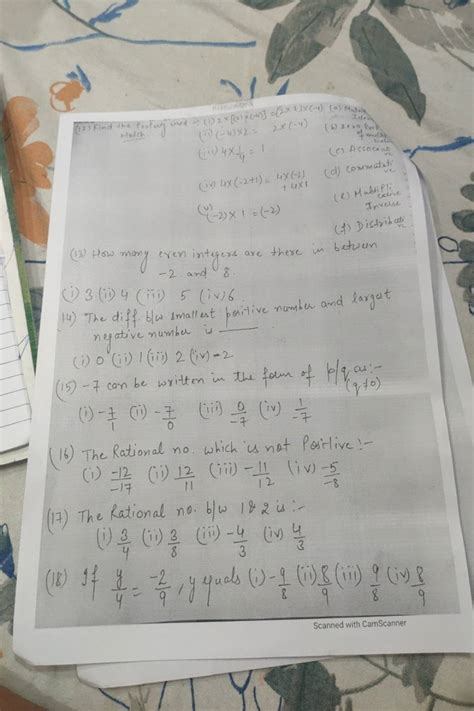 The Diff Bow Smallest Positive Number And Largest Negative Number Is