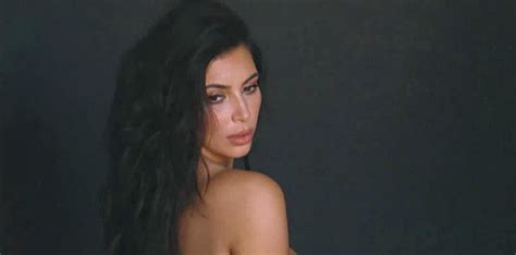 Kim Kardashian Se Desnuda Para Tener Un Recuerdo De Su Figura Primera