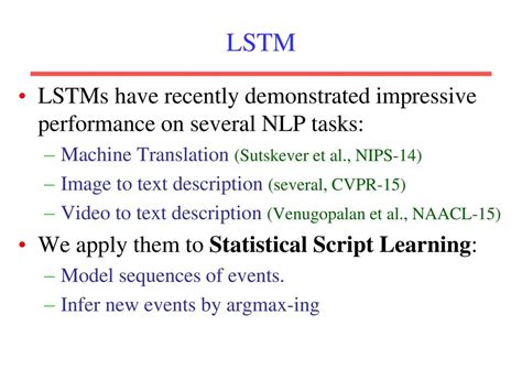 Story Understanding And Script Learning Ppt Download