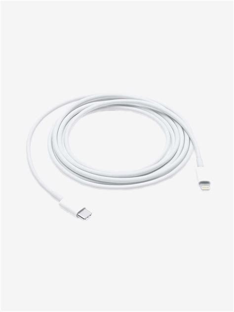 Apple 2m USB C To Lightning Cable MKQ42ZM A White Apple Electronics TATA CLIQ