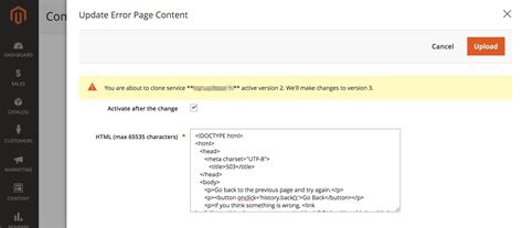 Customize Error And Maintenance Pages Magento 2 开发文档中国镜像