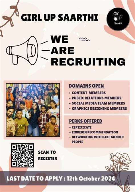 girl up saarthi on linkedin 🎉 girl up saarthi is hiring 🎉 missed the