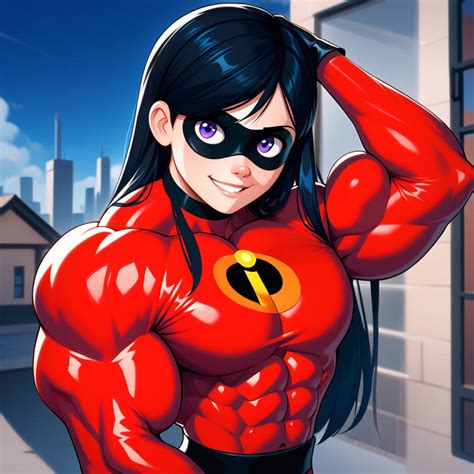 Violet Parr Muscle By Takassj On Deviantart