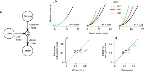 The “gain Noise” Model Effect Of Gain Noise On The Relationship Download Scientific Diagram
