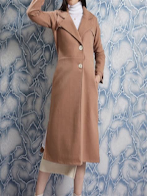 Buy Athena Single Breasted Woollen Trench Coat Coats For Women