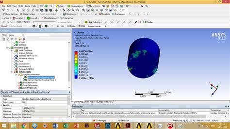 Calculation Of Wear In Ansys How To Solve A Nonlinear Problem In Ansys Researchgate
