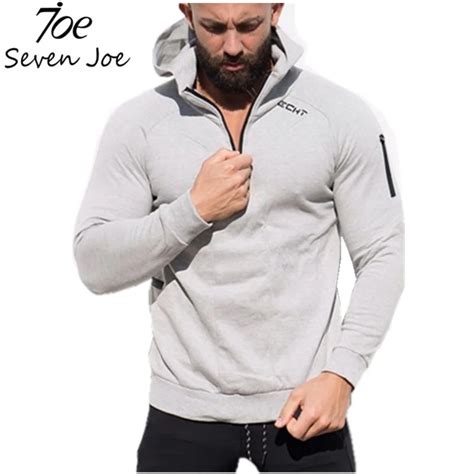 Buy Seven Joe Men Gyms Hoodies Gyms Fitness
