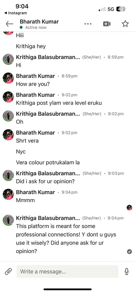 Krithiga Balasubramanian On Linkedin Empowerwomen