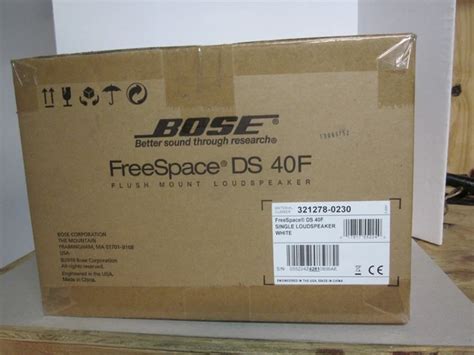 Bose Professional Freespace Ds 40f Loudspeaker White £144 44