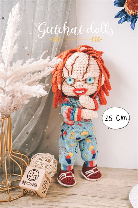 Chucky Pattern Amigurumi Pattern Photo Tutorial Crochet Etsy Canada