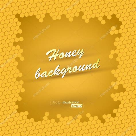 Vector Honey Background Stock Vector Image By ©robolab 9570254