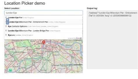 Jquery Location Picker Plugin Osm