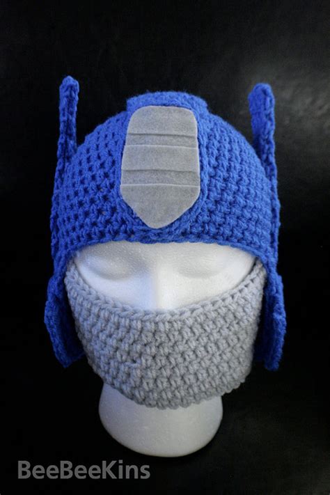 Transformers Crochet Hat 2 Walyou