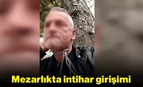 Mezarlıkta intihar girişimi Bolu Olay