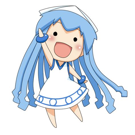 Yeaaaaaaaaaaaa Ika Musume Squid Girl Anime Chibi