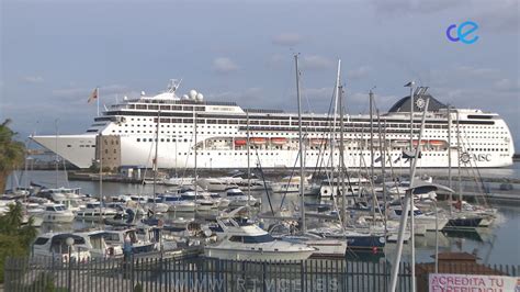 El MSC Lírica realiza la sexta escala en Ceuta