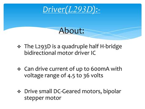 Obstacle Avoidance Robot Pptx
