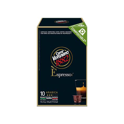 Caffè Vergnano Arabica – 10 Capsules – Coffee Plaza