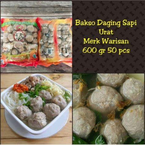 Jual Bakso Warisan Frozen Food Shopee Indonesia