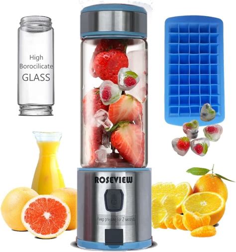 Cordless Blender For Shakes And Smoothies Glass Bottle Blender Glass