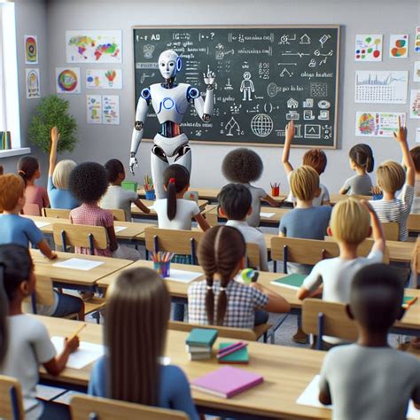 Ai Elementary School Teacher Embracing Tech For Young Minds Ai Art