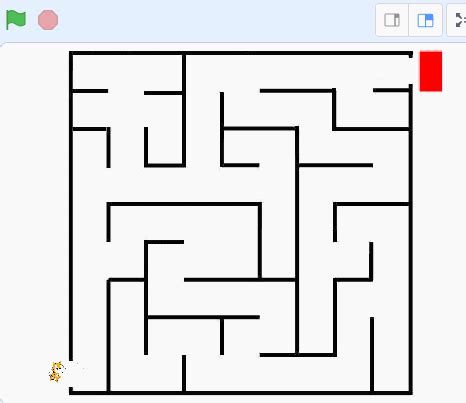 Scratch迷宫素材 千图网