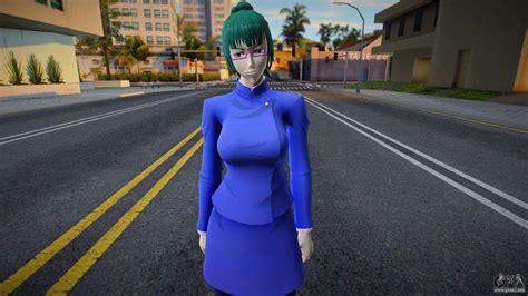 Maki Zenin HD V1 Jujutsu Kaisen V2 For GTA San Andreas