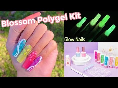 HOW TO Encapsulate Decals With Polygel DoubleDipNails Best Polygel