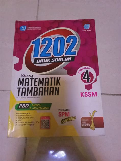Matematik Tambahan Spm Hobbies And Toys Books And Magazines Textbooks On