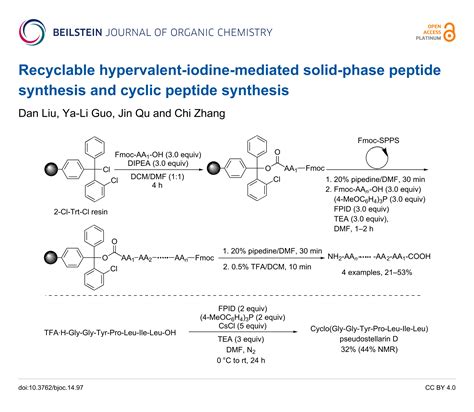 Cyclic Peptide Synthesis Brain Mind Article