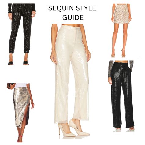 Sequin Style Guide Mini Skirts Fashion Holiday Outfits