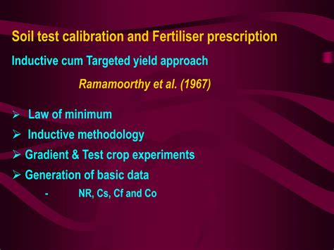 Soil Fertility Evaluation Techniquesppt