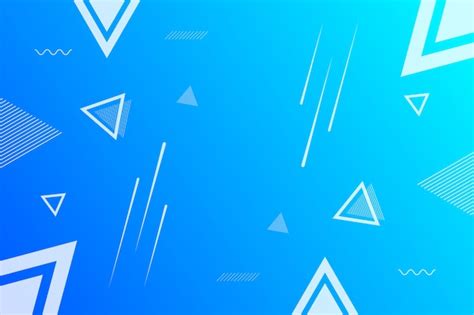 Fondo De Forma Geométrica Degradado Vector Premium