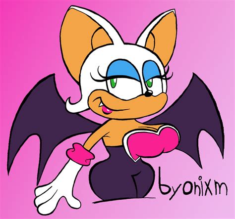 Rouge The Baddie By Onixm On Newgrounds