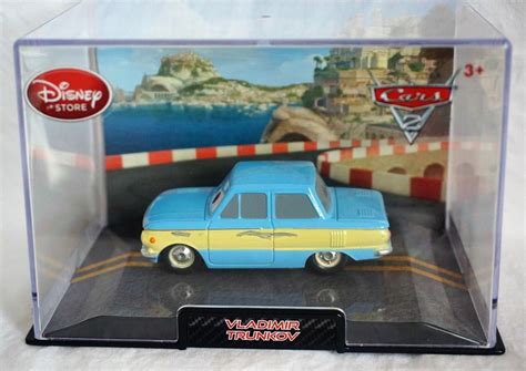 Disney Store Pixar Cars Vladimir Trunkov Die Cast Car 143 Scale Hard
