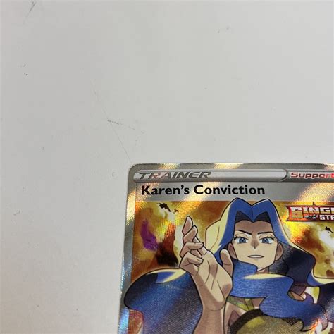 Pokémon Tcg Karens Conviction Sword And Shield Chilling Reign 193 198