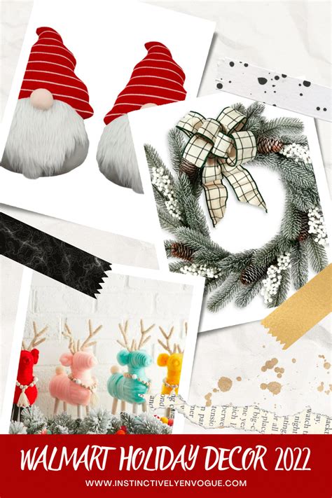The Cutest Holiday Decor Finds From Walmart