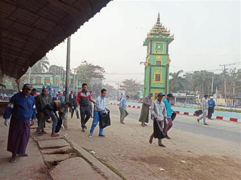 ရခိုင်ပြည်နယ် မောင်တောမြို့ သန့်ရှင်းသာယာလှပစေရေးအတွက် ဌာနဆိုင်ရာများ နှင့် ပြည်သူများက စုပေါင