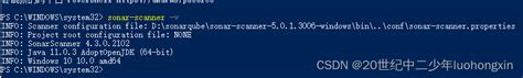 前端项目使用 Sonarqube 代码扫描检测 2024sonarqube 教程 前端项目 Csdn博客