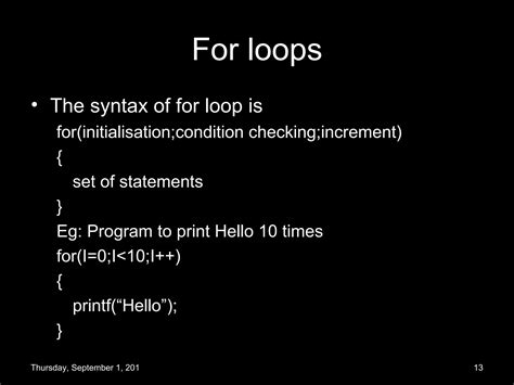 Basics Of C Programming Ppt Programming Languages Computing