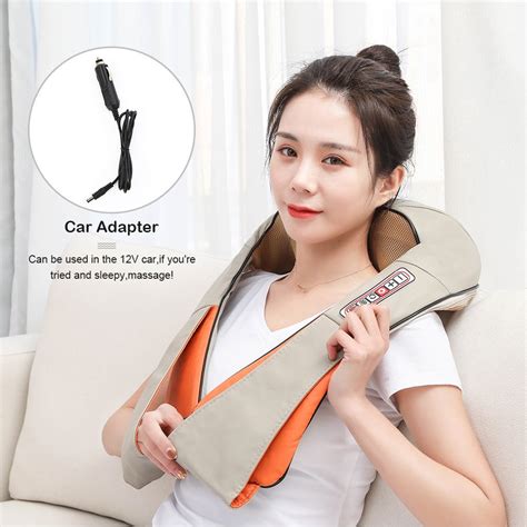 U Type Electrical Carhome Massage Shiatsu Back Shoulder Neck Massager