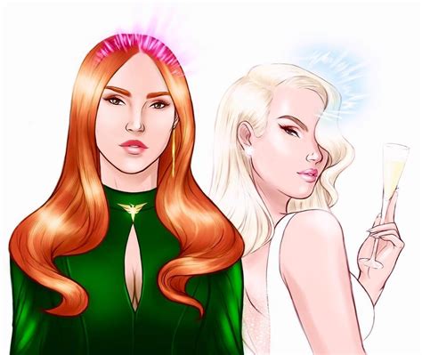 Omegalevelfires Instagram Photo Telepathic Gossip Lady Jeangrey