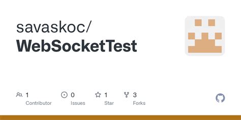 GitHub Savaskoc WebSocketTest