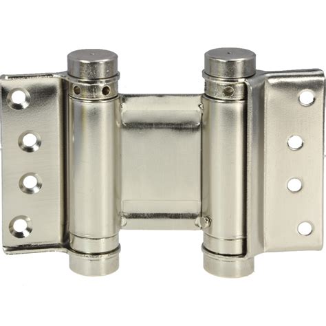Zawias wahadłowy 100 mm NIKIEL SATYNA Handmet