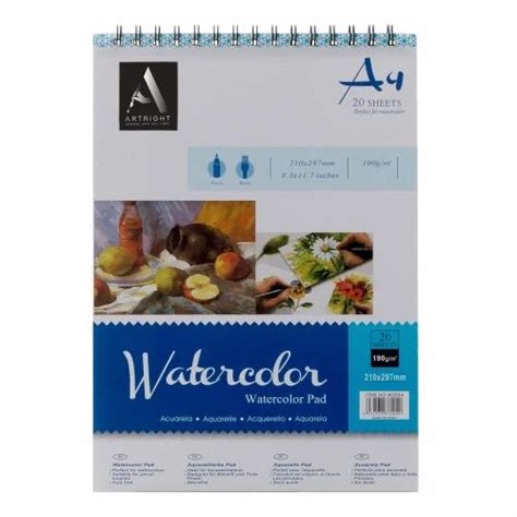 White A Watercolor Paper Pad GSM Sheets At Rs Piece In Kolkata ID